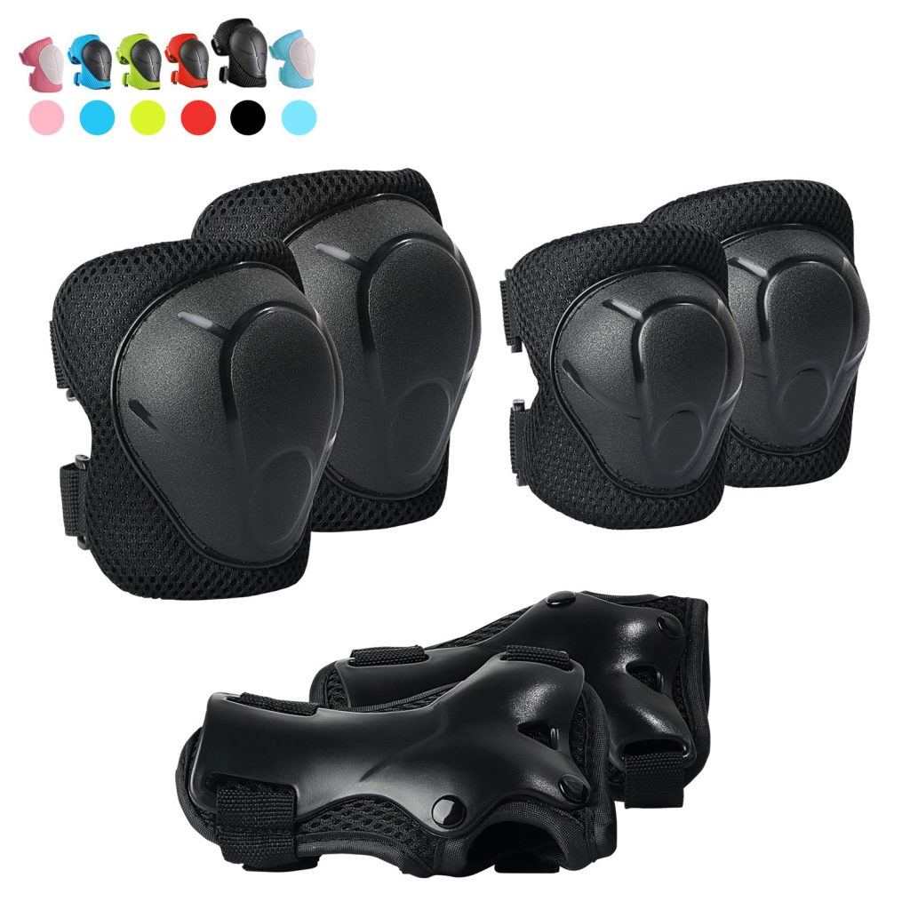 Six-piece thickened children's skateboard sports protective gear ...