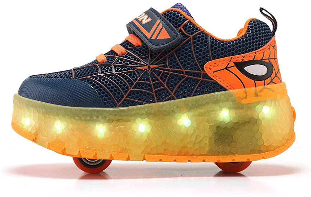 Spider Roller Skates Light Up Shoes With Usb Chargable | Roller skate ...